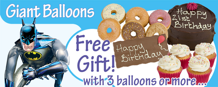 Send Inflated Giant Airwalker and Supershape Balloons by post in the UK ...