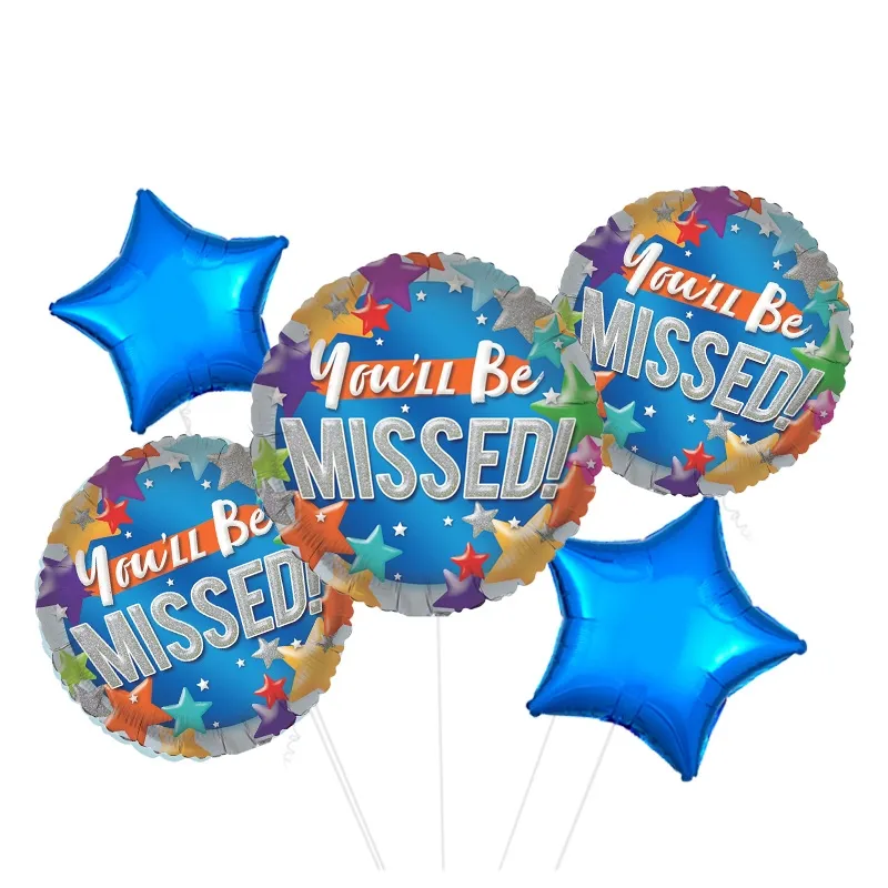You'll Be Missed Foil Balloon