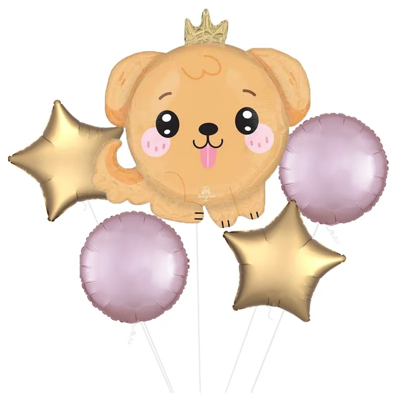 Kawaii Puppy Roly Ploie Foil Balloon