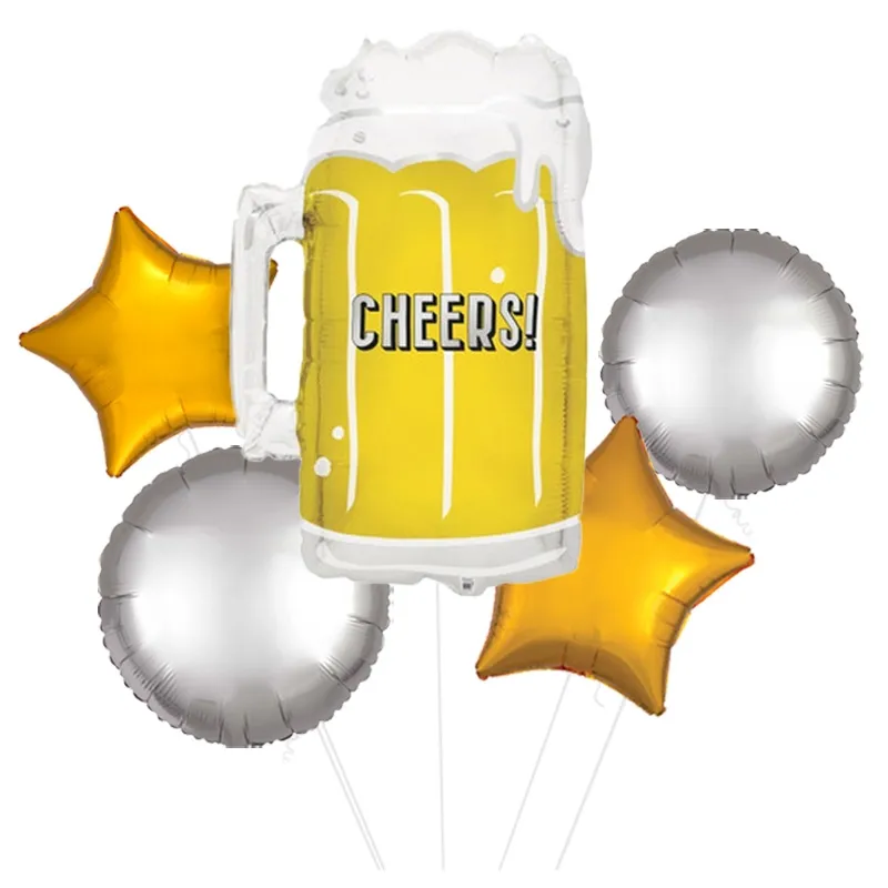 Cheers Beer Mug Foil Balloon